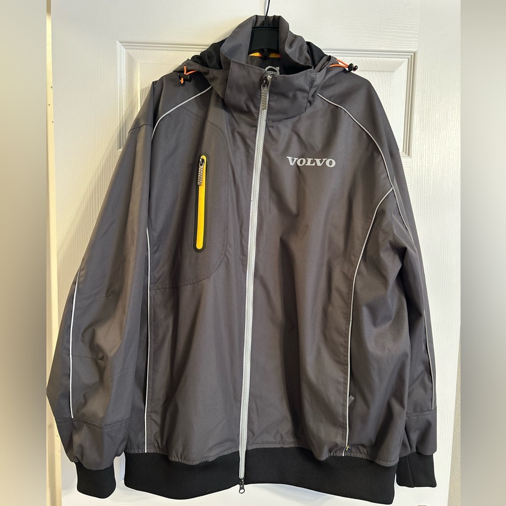 Official Volvo Waterproof Jacket - Gem